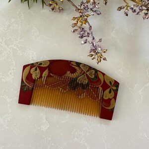 50’s Vintage Japanese Hair Comb, Geisha Wooden Hair Brush - Etsy