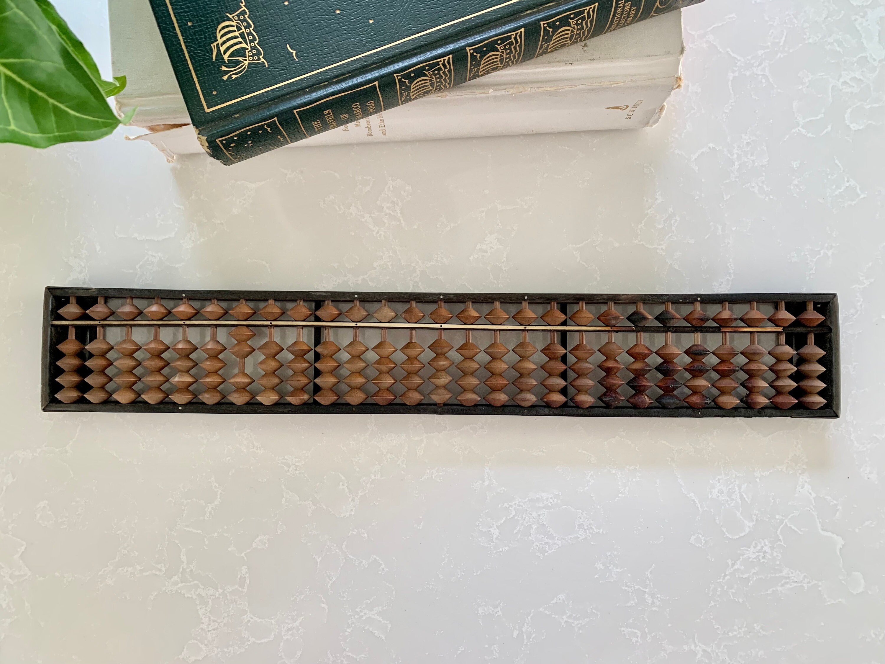 Antique Chinese Abacus Math Wood Calculator - Etsy