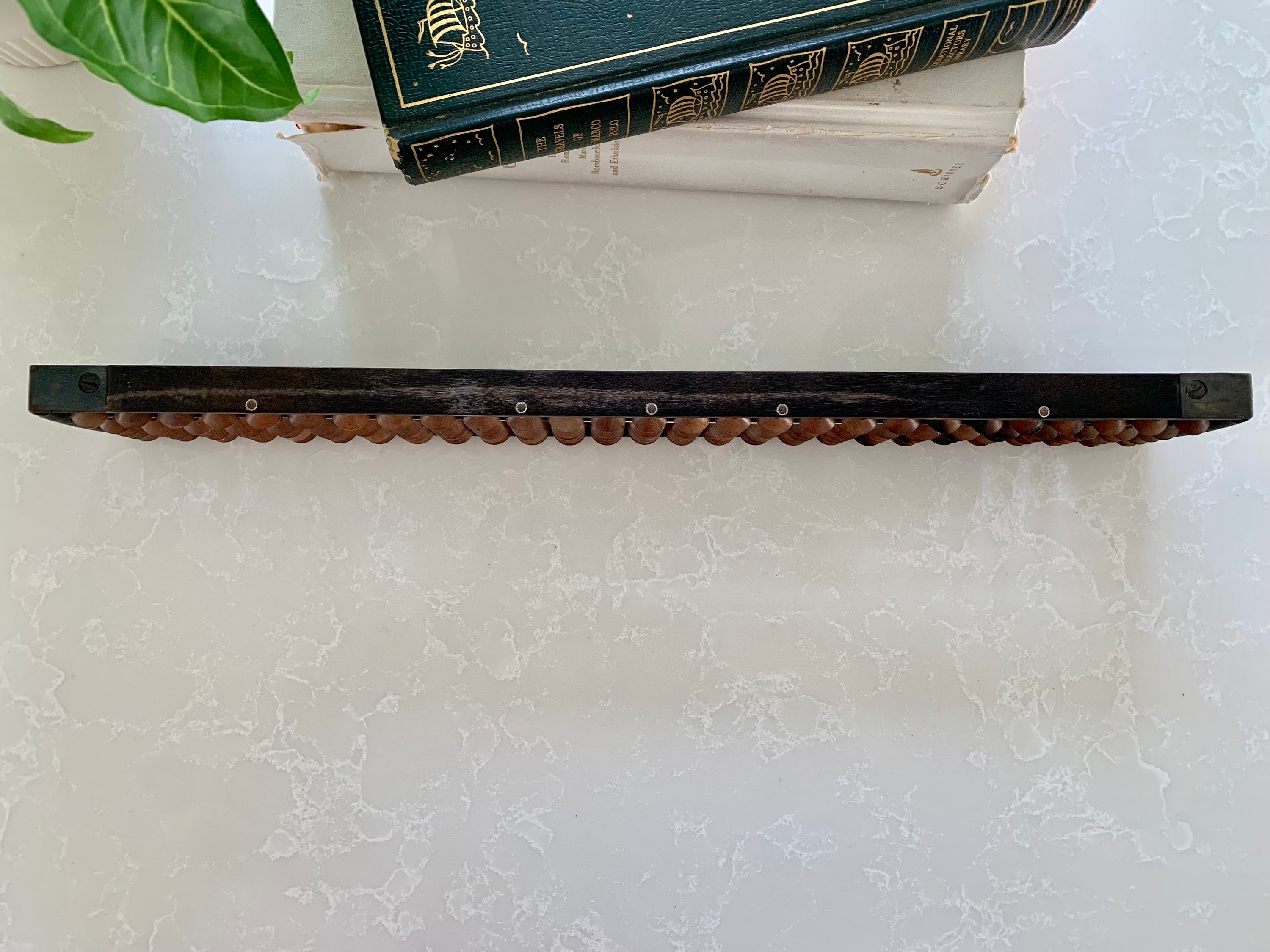 Antique Chinese Abacus Math Wood Calculator - Etsy