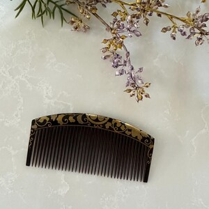 50s Vintage Japanese Hair Comb, Geisha Wooden Hair Brush - Etsy