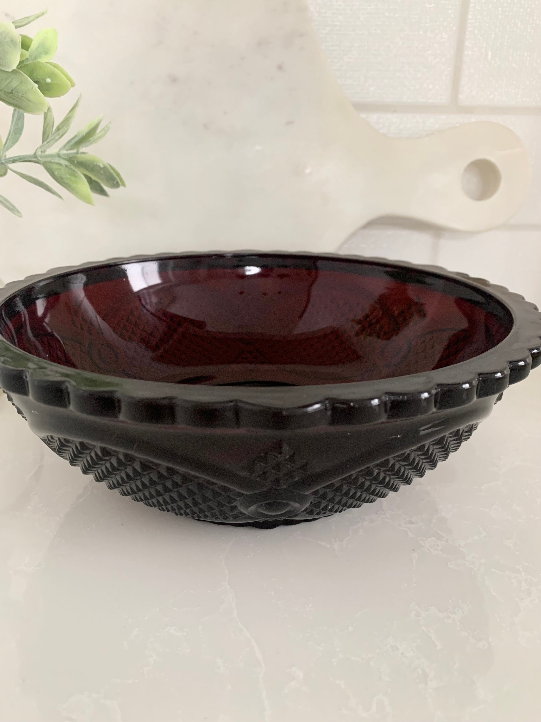 Avon's 1876 Cape Cod Collection: Glass Dinnerware