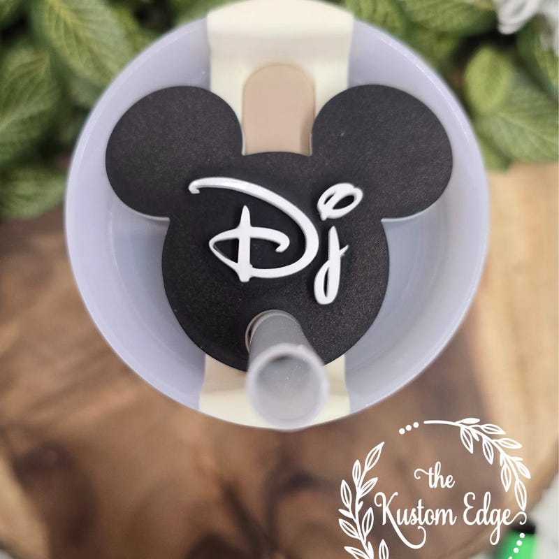 Mickey Mouse Straw Topper - Etsy