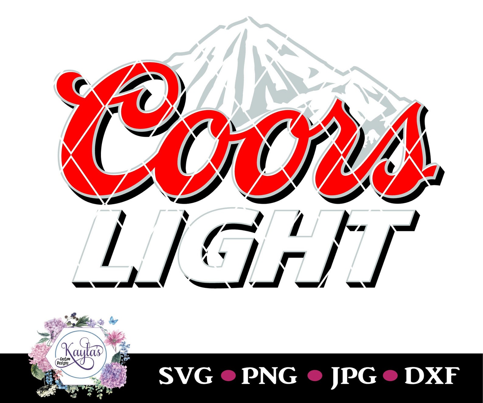 Coors Light Coors Logos Coors Born in Rockies SVG PNG | Etsy Ireland