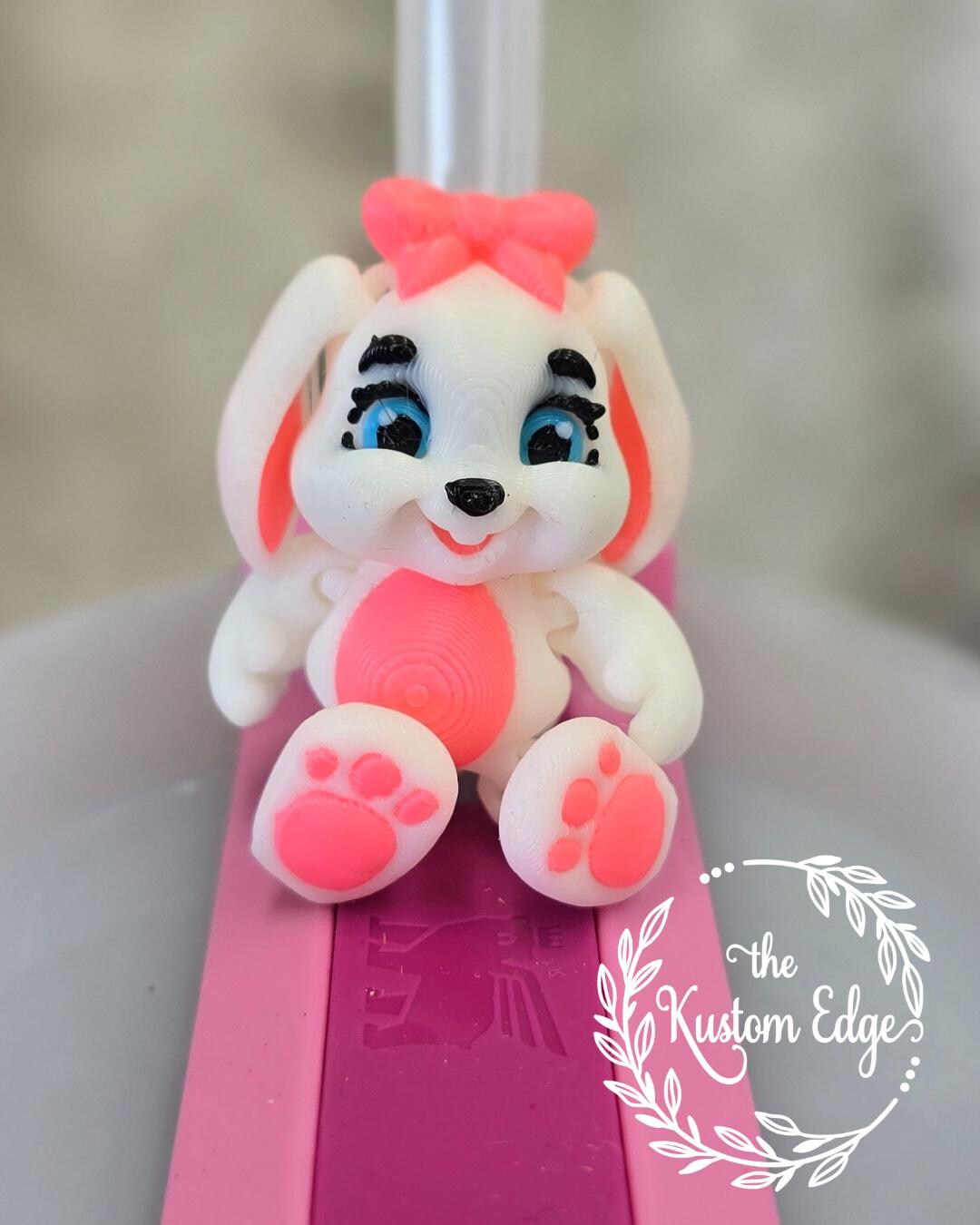 Spring Bunny Stanley Topper, 3D Printed Tumbler Topper, 30oz, 40oz ...