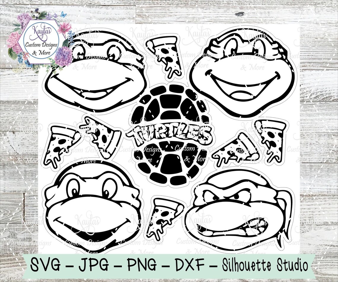 Turtles Burst Tumbler Template SVG PNG Sublimation - Etsy Canada