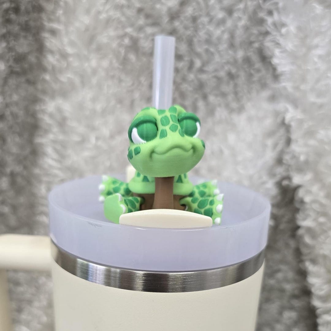 Turtle Stanley Topper: 3D Printed Tumbler Accessory (30oz, 40oz) - Etsy