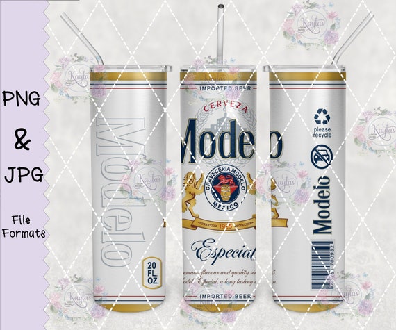Modelo Especial Tumbler Wrap Mexican Beer PNG JPG | Etsy