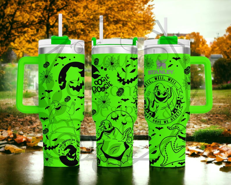 Oogie Boogie Halloween Tumbler Template: Laser Engrave SVG (digital ...