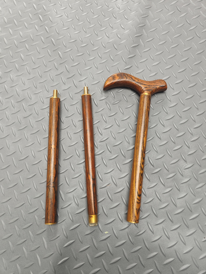 Luxurious Handmade Rosewood Detachable Walking Stick - Etsy UK