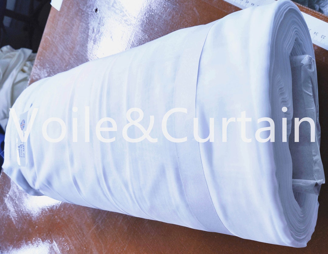 Snow White Voile Fabric 210CM Wide Super Quality Wedding - Etsy