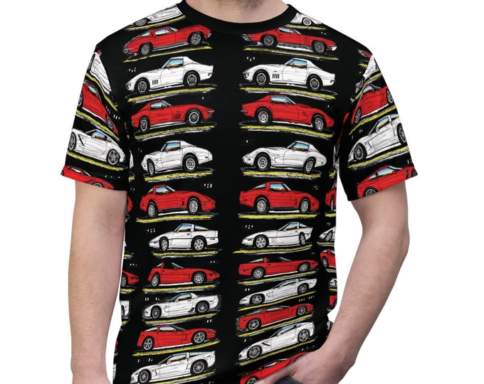 Red Corvette Shirt Chevy Corvette Corvette Car Lover Gift - Etsy