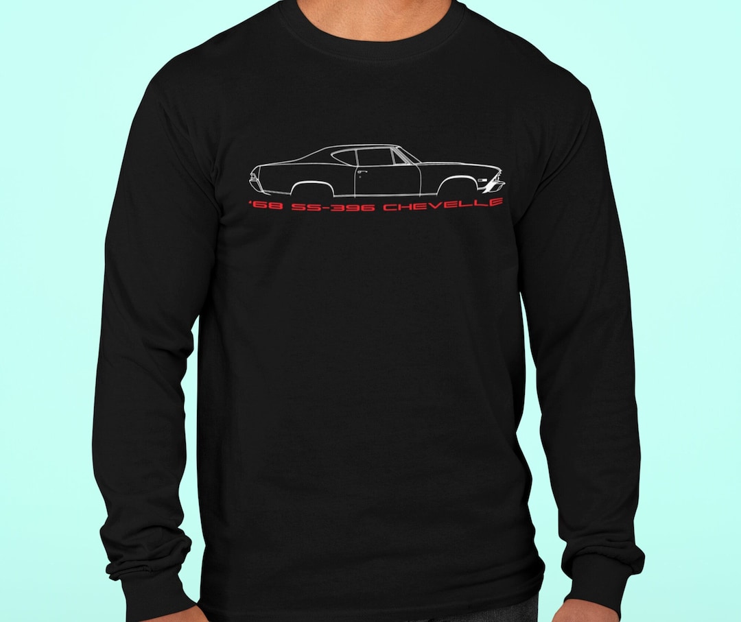 68 SS-396 Chevelle Coupe Long Sleeve Tee, SS 396 Chevelle Lover Gift ...