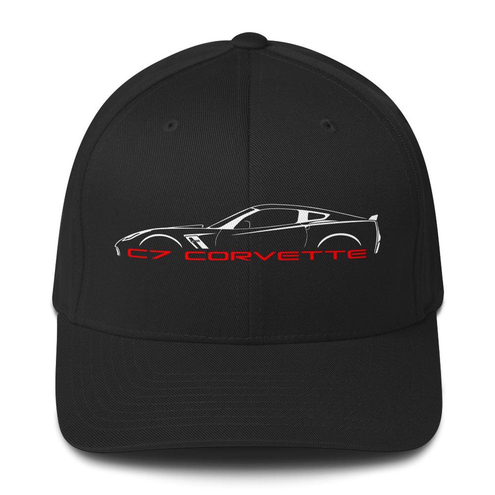 C7 Corvette Coupe Lover Ball Cap, Corvette Gift, Twill Flex Fit ...