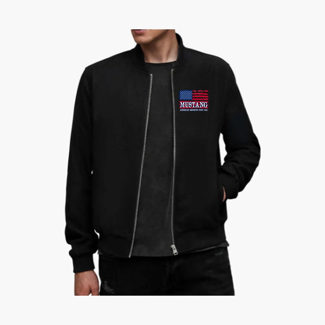Mustang Lover Bomber Jacket, Ford Mustang Muscle Car Jacket Gift ...