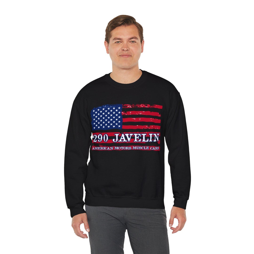 290 Javelin Flag Sweatshirt, American Motors Lover Tee, 290 Javelin ...