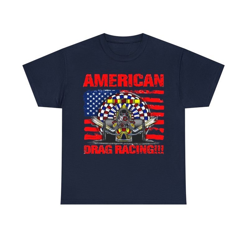 Nostalgia Drag Racing T Shirt, Retro Dragster Tee, 1960s Front Engine ...