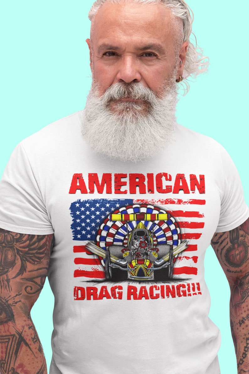 Nostalgia Drag Racing T Shirt, Retro Dragster Tee, 1960s Front Engine ...