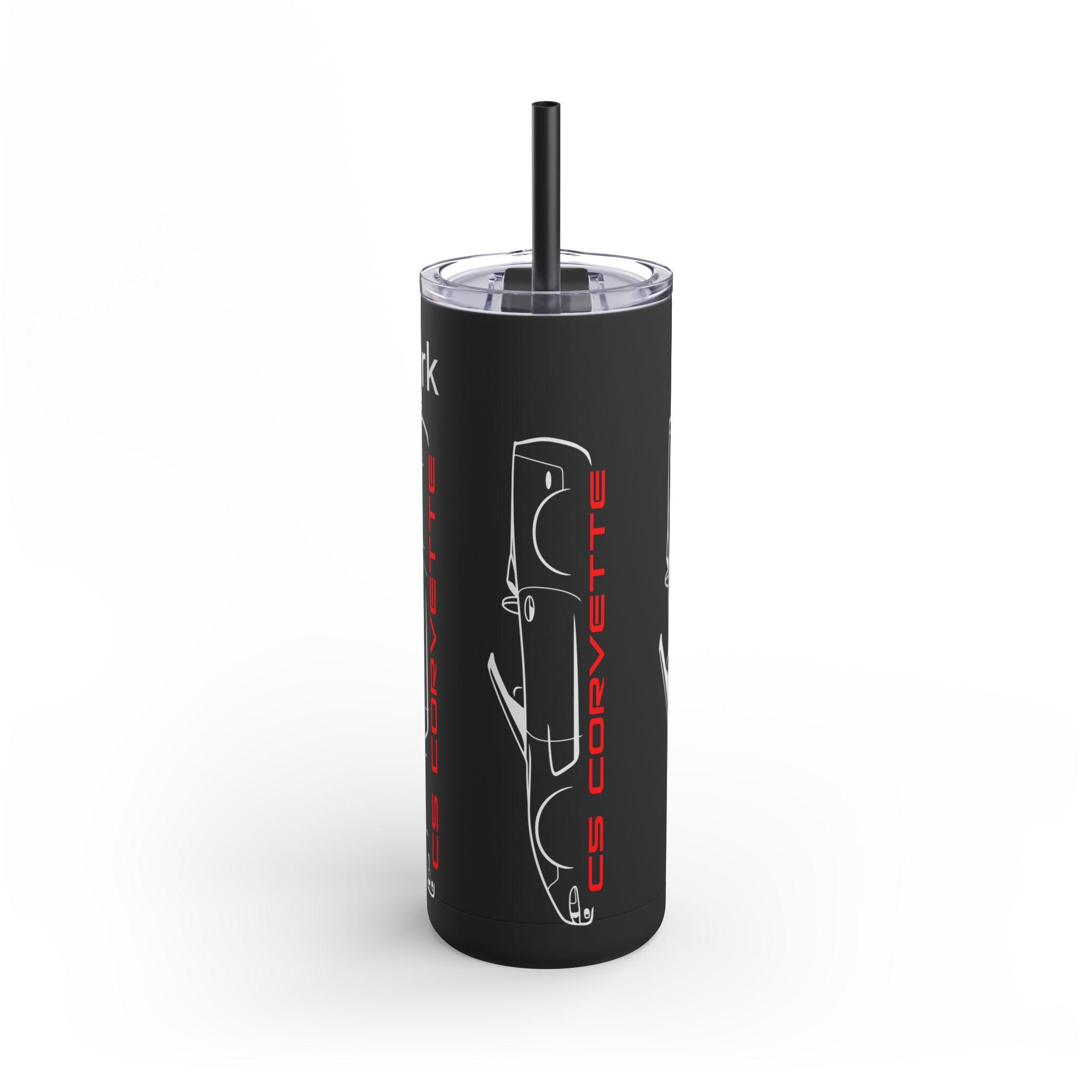 C5 Corvette Lover Personalized 20 OZ Skinny Tumbler, C5 Convertible ...
