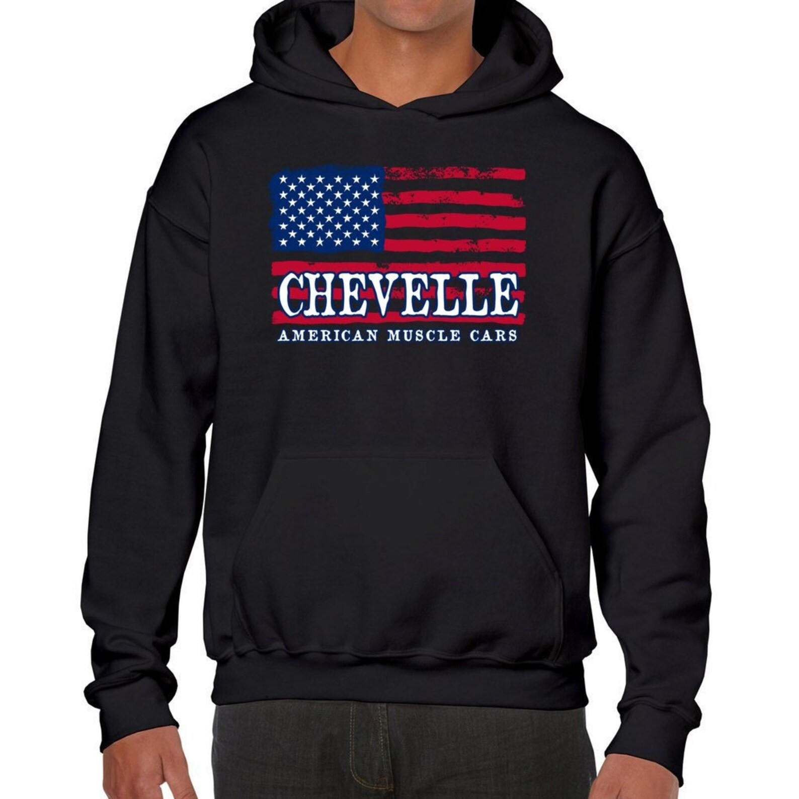 Chevelle Hoodie Sweatshirt, Chevelle Flag Hooded Sweatshirt, Chevelle ...