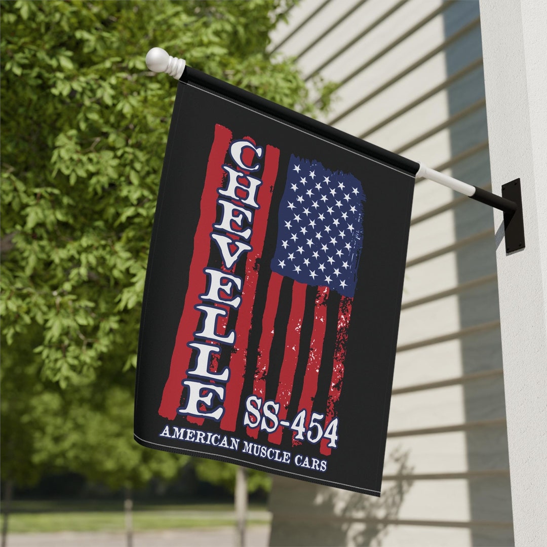 Chevelle SS 454 Banner Flag, America's Muscle Cars, Chevelle Lover Flag ...