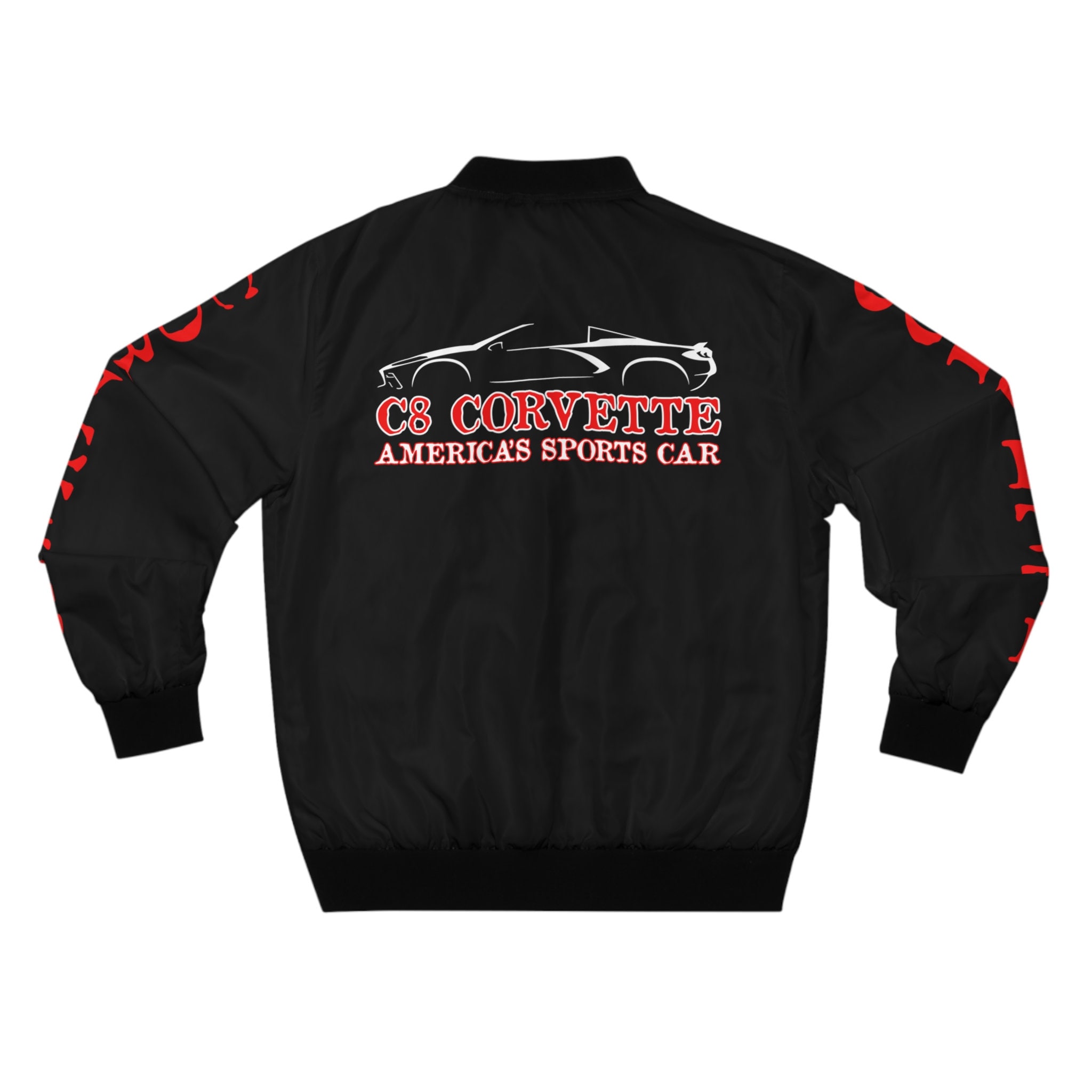 C8 Corvette Jacket, Corvette Lover Bomber Jacket, C8 Corvette America's ...