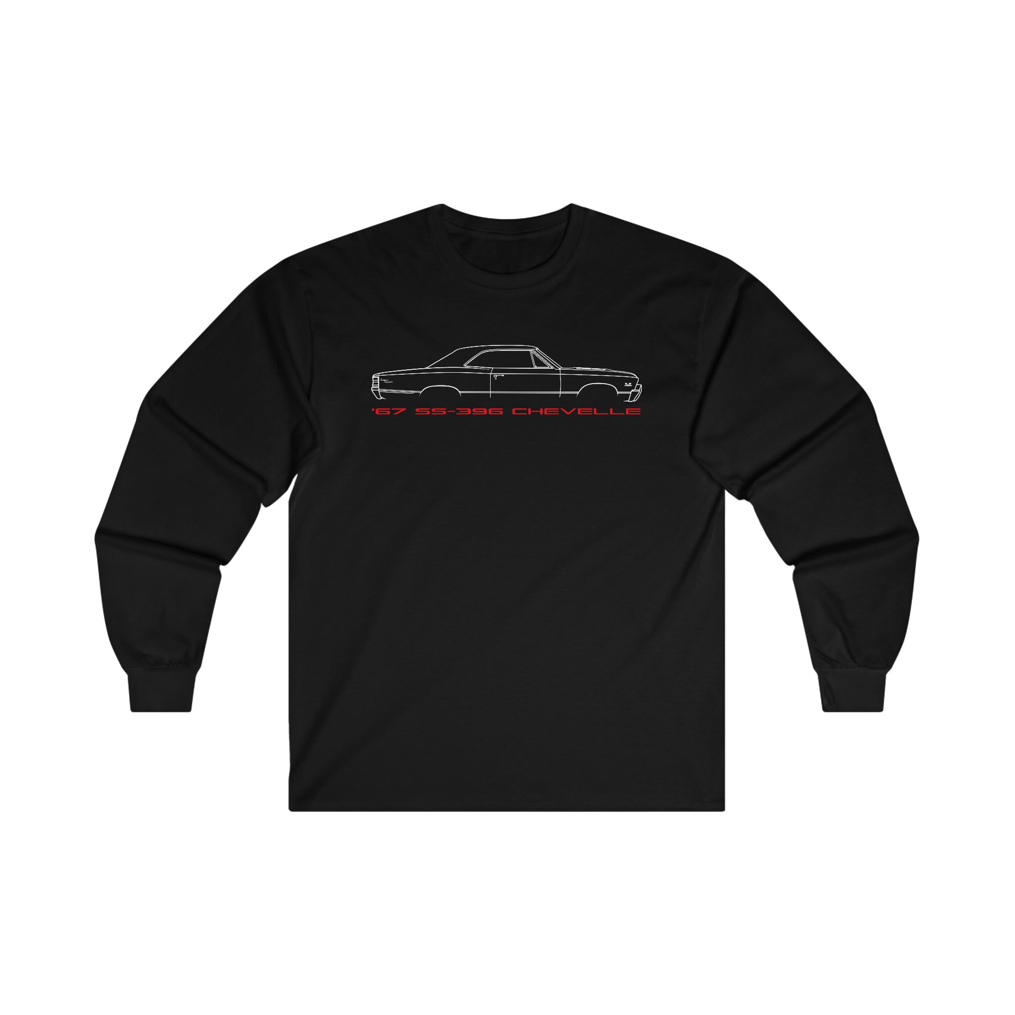 67 SS-396 Chevelle Coupe Long Sleeve Tee, SS 396 Chevelle Lover Gift ...