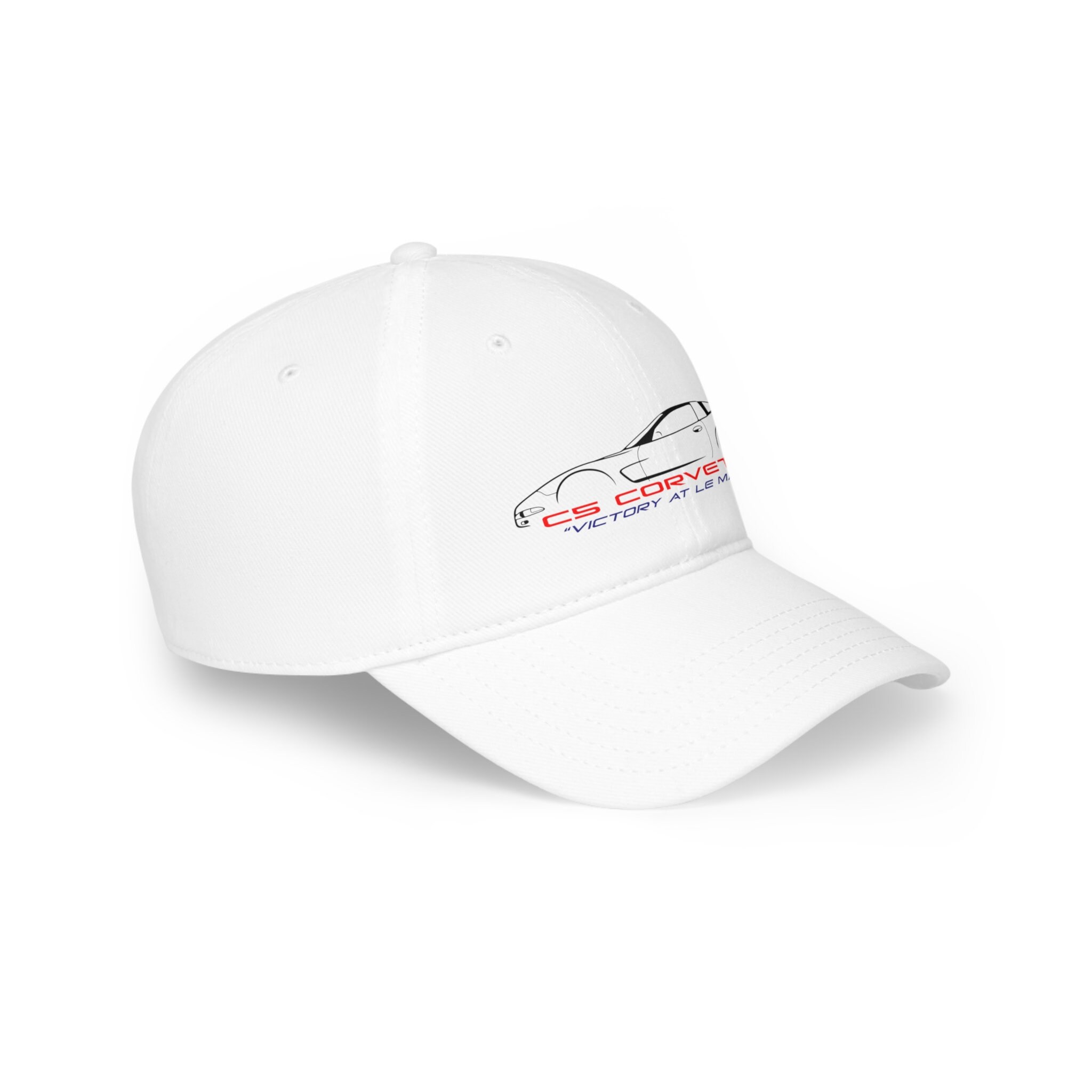 C5 Corvette Ball Cap, C5 Corvette Gift, White C5 Corvette Profile ...
