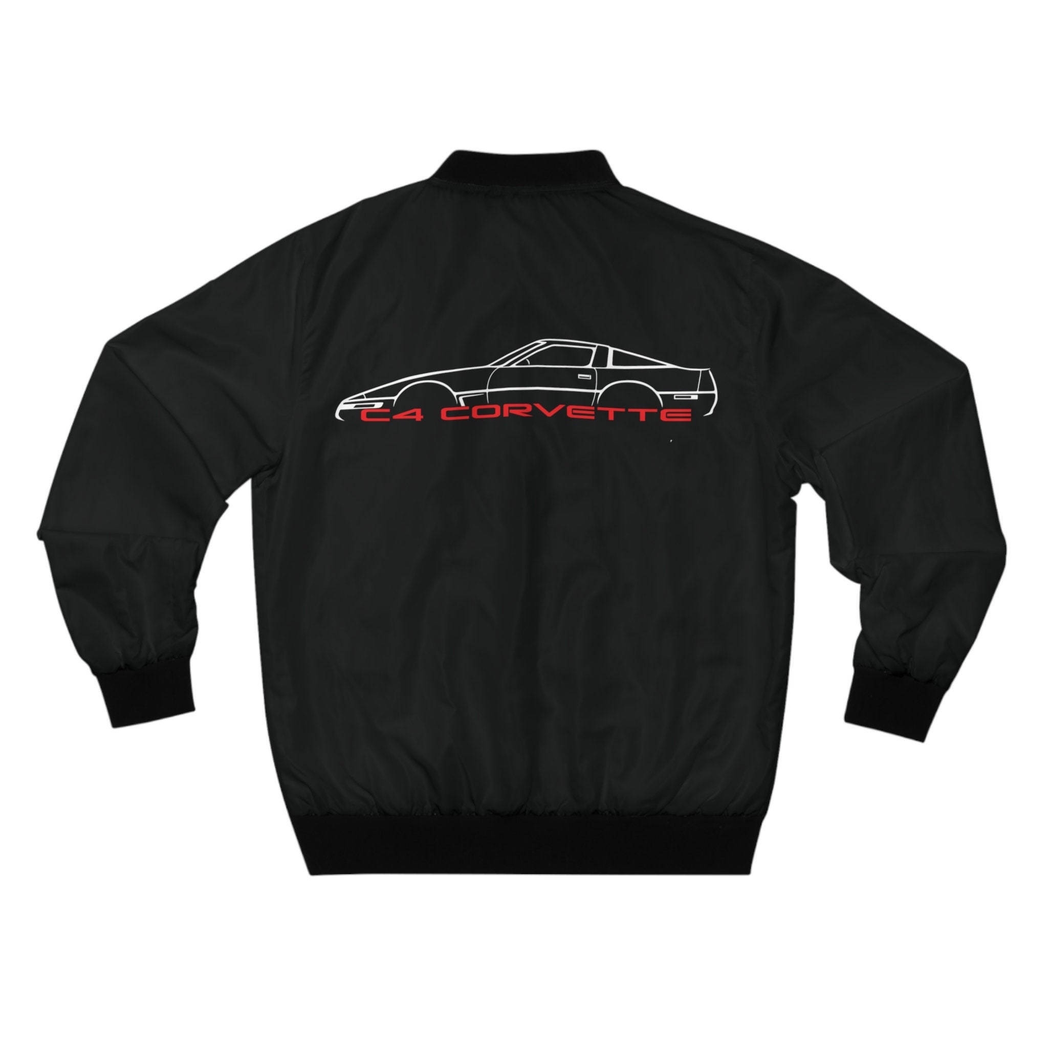 C4 Corvette Lover Bomber Jacket, C4 Corvette Gift, C4 Corvette ...