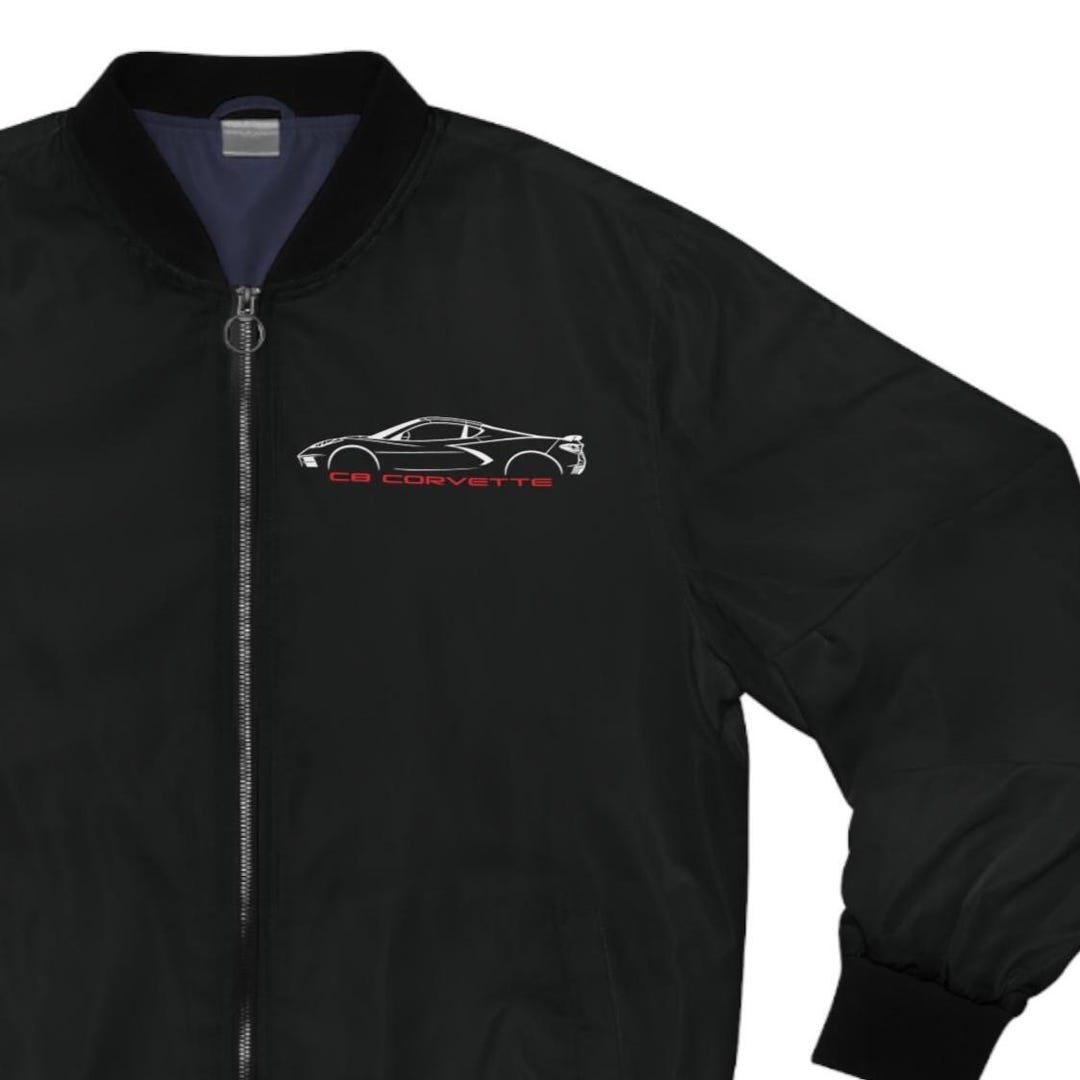 C8 Corvette Lover Bomber Jacket, C8 Coupe Corvette Gift, C8 Corvette ...