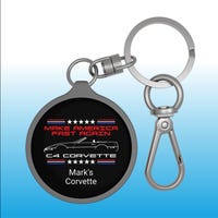 Chevrolet Corvette Keychain (free Gift Box) - Etsy