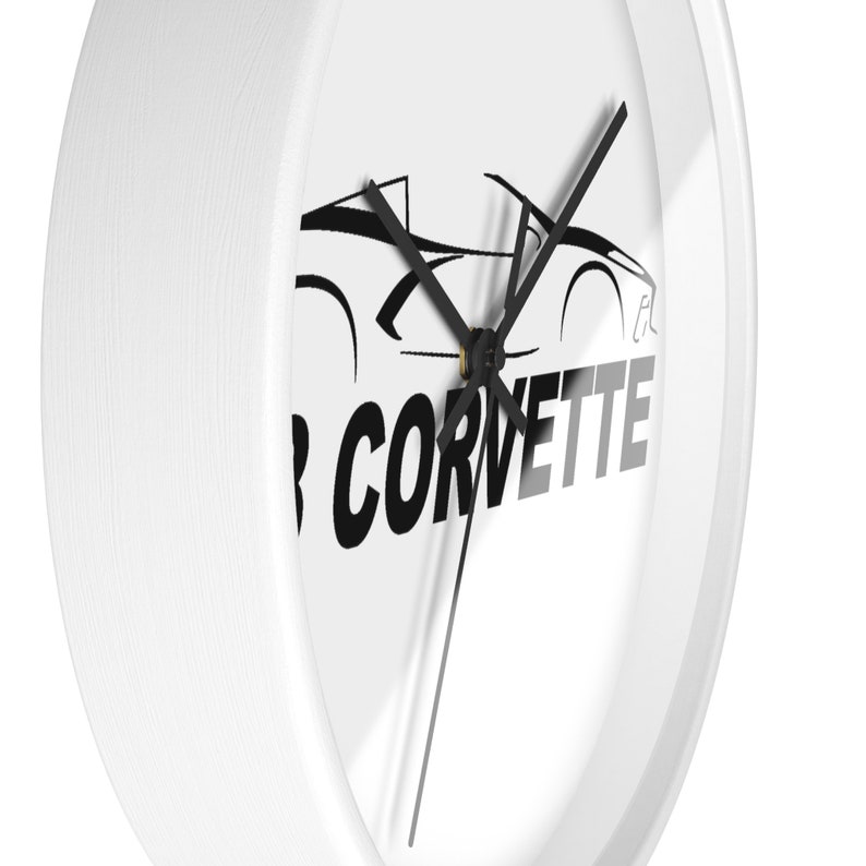 C8 Corvette Wall Clock, Corvette Man Cave Gift, Corvette Lover Wall ...