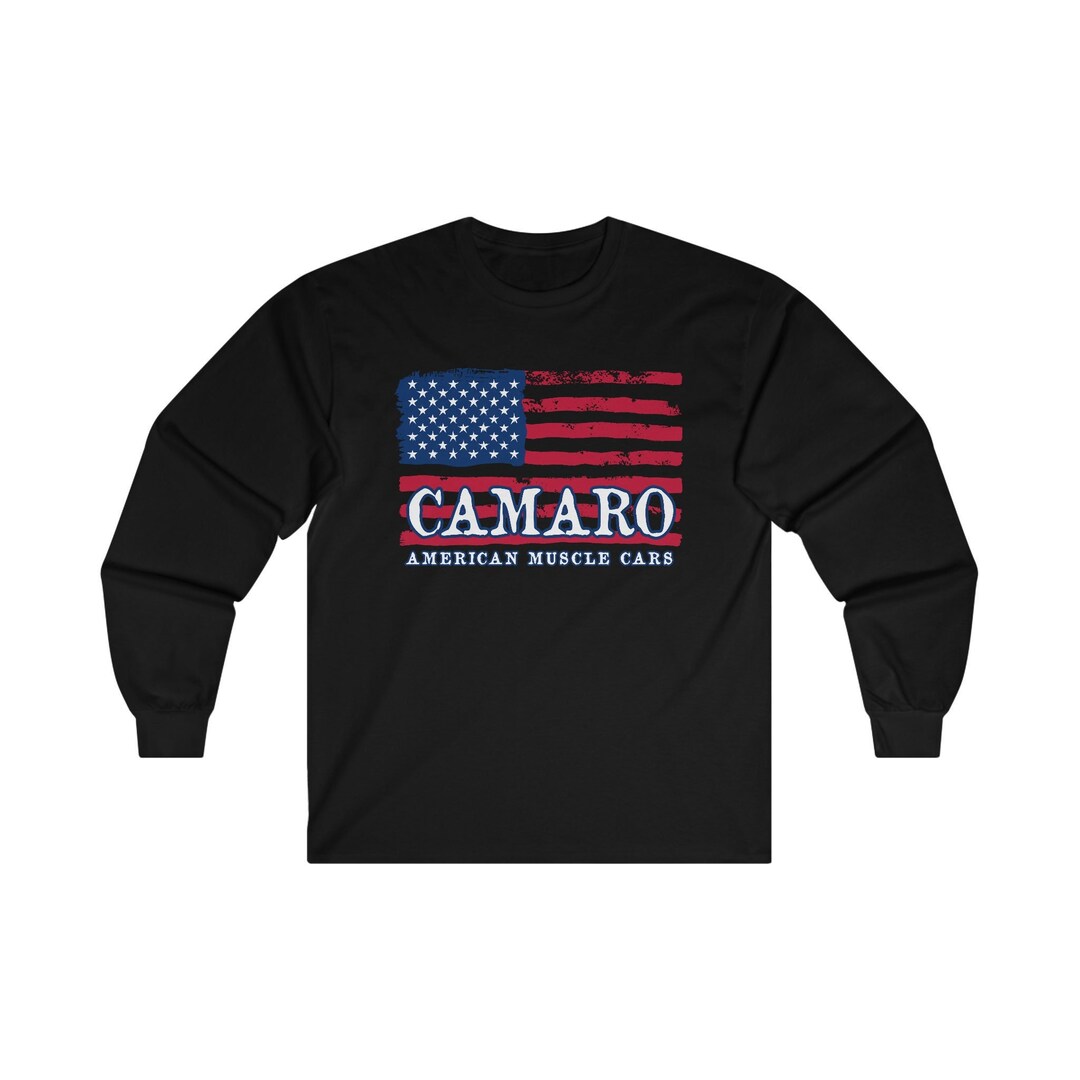 Camaro Long Sleeve Tee, Camaro Classic American Muscle Cars, American ...