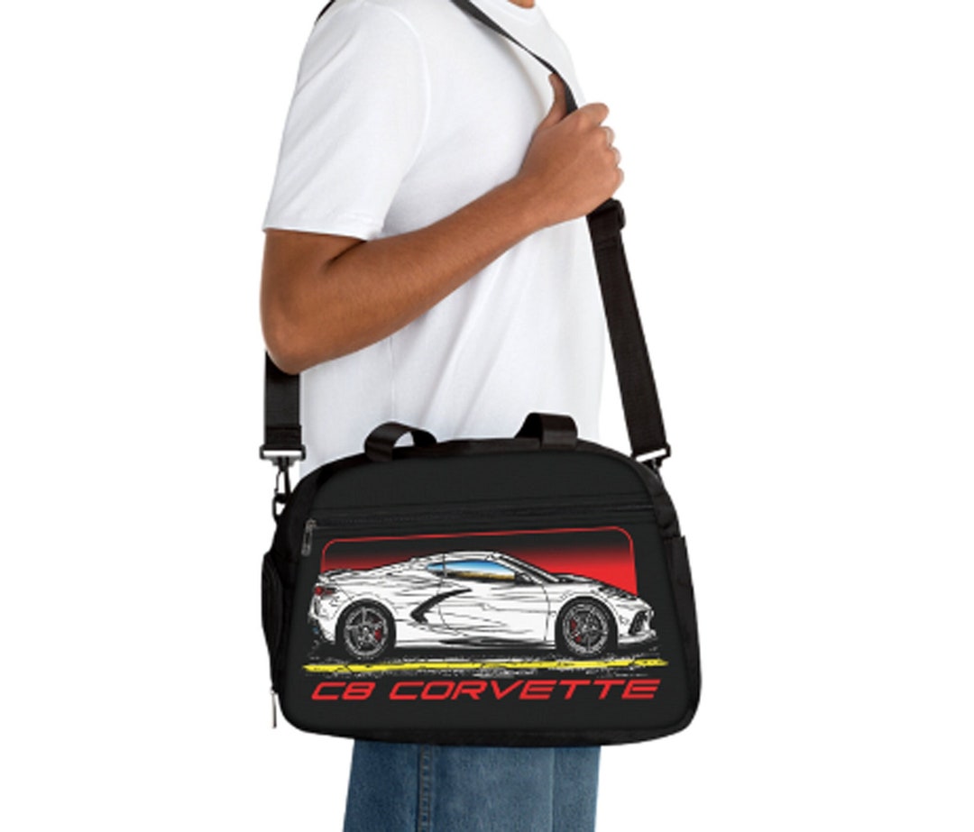 C8 Corvette Fitness Bag, C8 Corvette Lover Gift, C8 Corvette Gym Bag ...