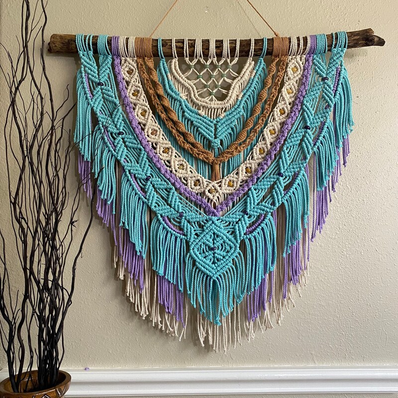 Macrame Wall Decor - Etsy