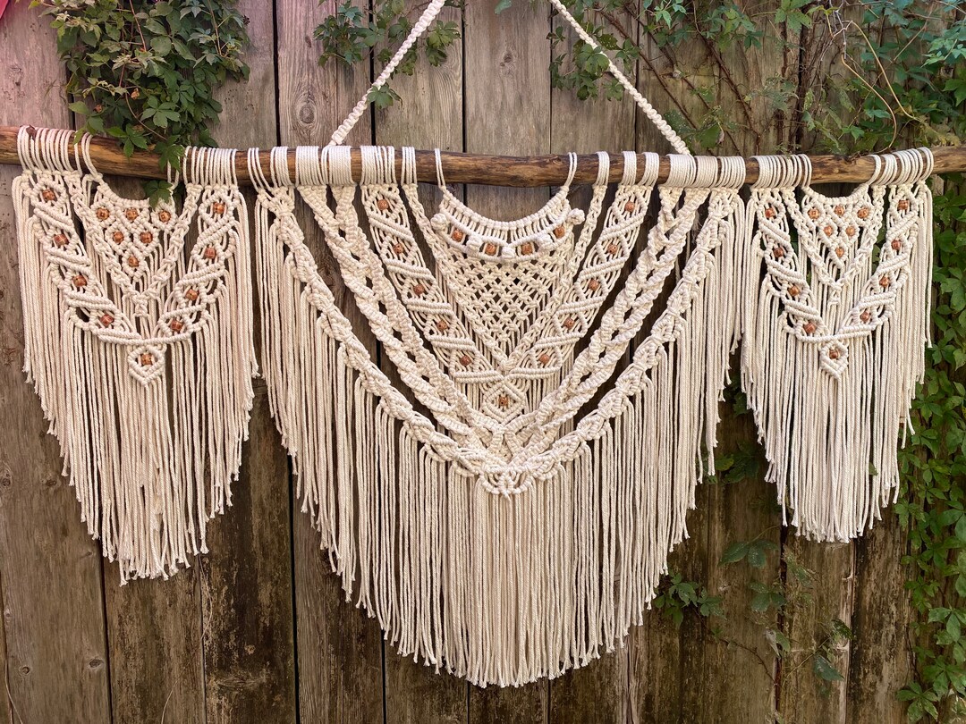 Extra Large Macrame Wall Hanging, Extra Large Wall Art, Extra Large ...