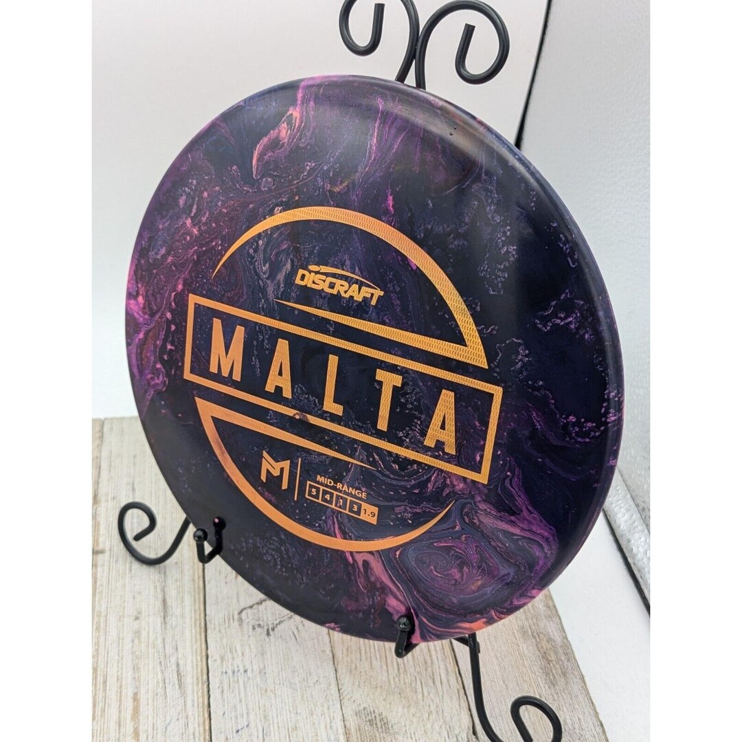 New Discraft Mcbeth ESP Malta Midrange Custom Dyed Disc Golf Disc 173 ...
