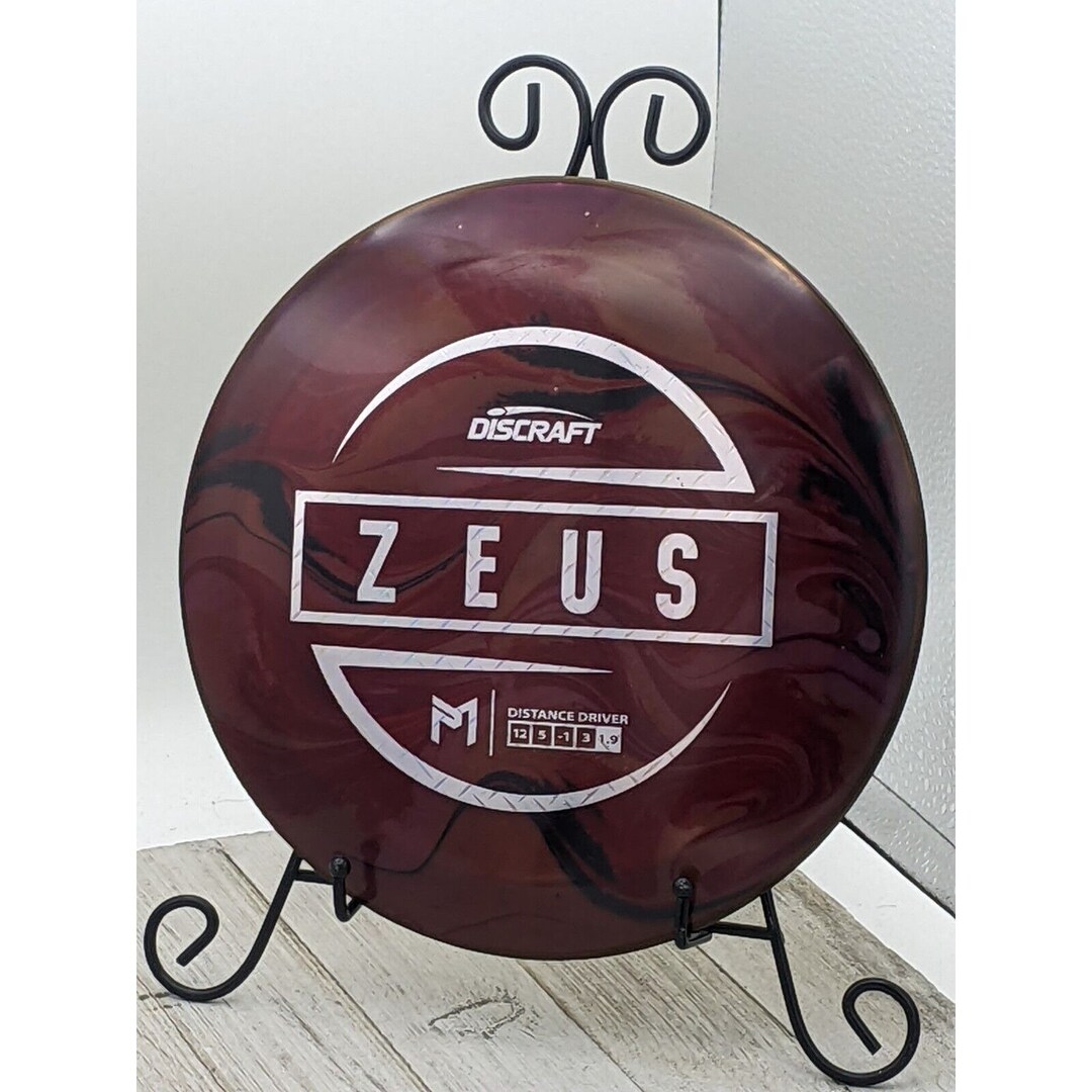 New Discraft Mcbeth ESP Zeus Driver Custom Dyed Disc Golf Disc 173-174 ...