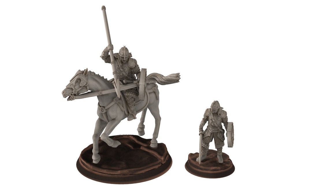 Rohan Riders of Warhorses Prince Modular Knight of Rohan - Etsy
