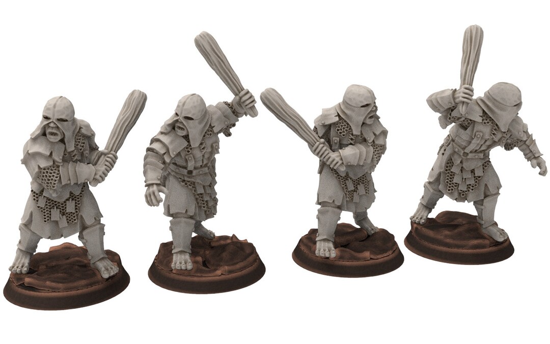 Orcs Horde - Half Troll Infantry, Orc Warriors Warband, Middle Rings ...