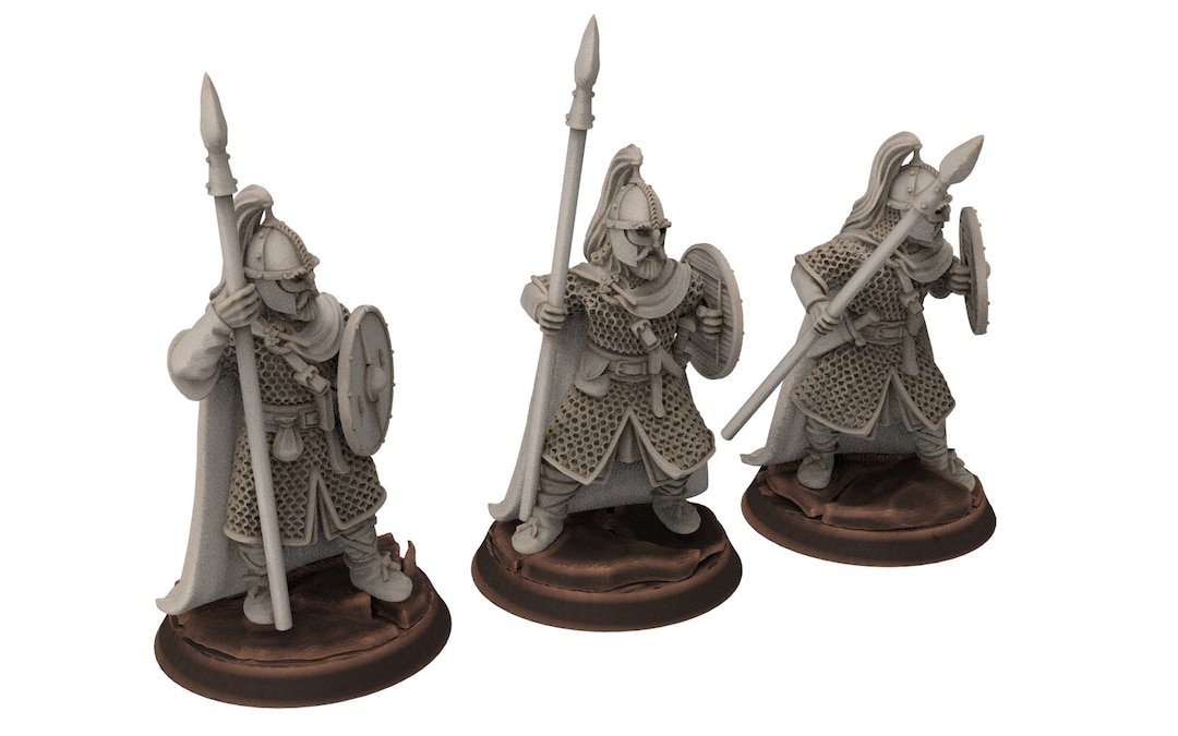 Rohan - King Guards Huscarls Infantry - Medbury Miniatures - Etsy