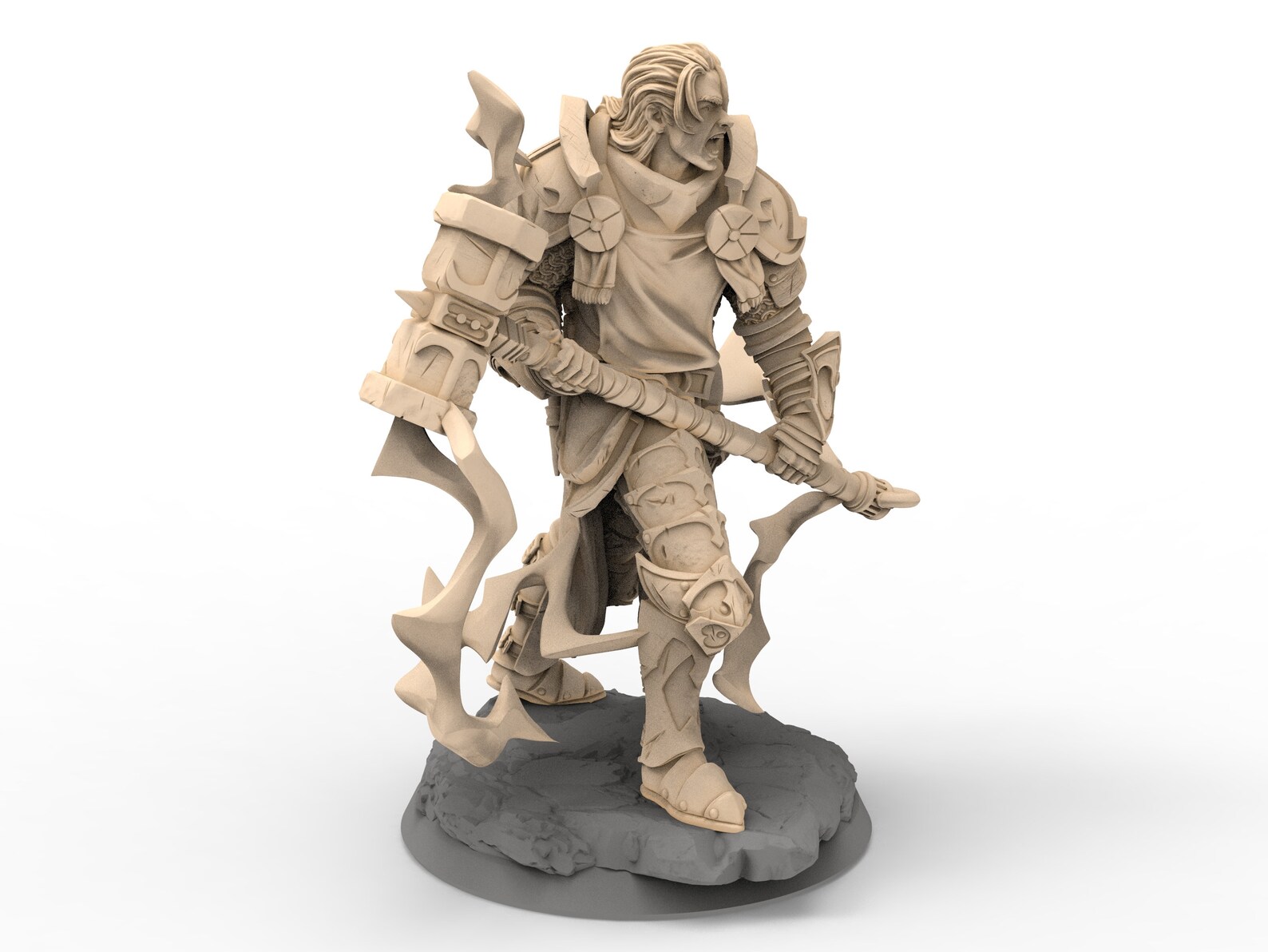 Humans - Thuridan, Tempest Cleric, for Wargames, Pathfinder, Dungeons ...