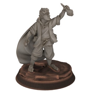 Halfmen - Samuel the Brave and the Spider Old Gnome Halfling, Middle ...