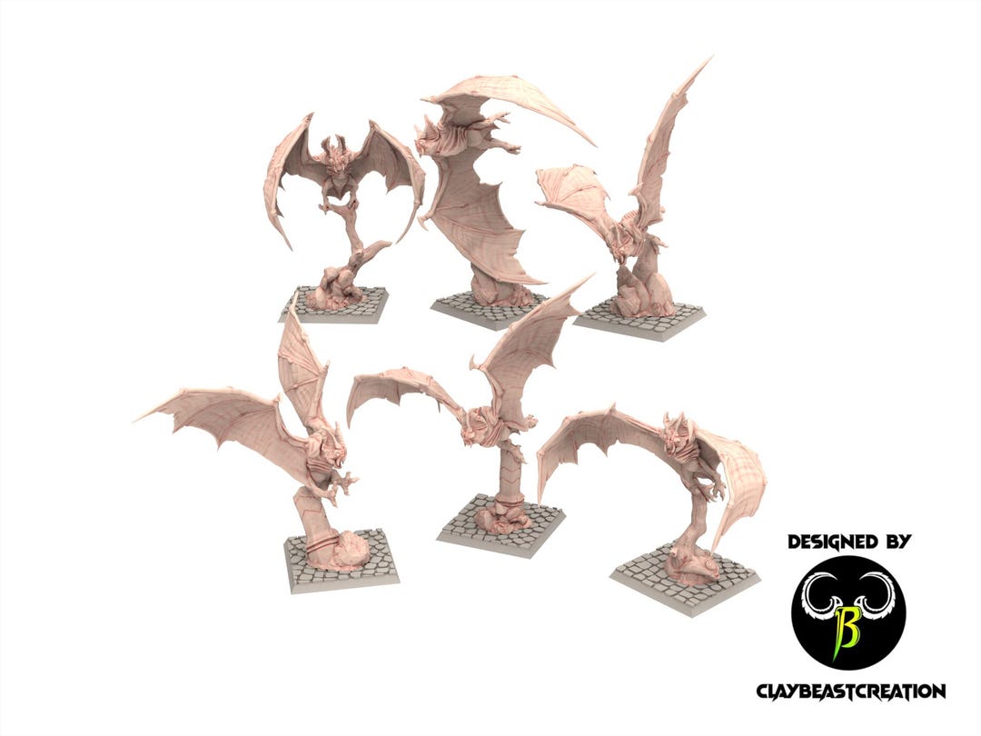 Undead - Flying Terrors, Bloodthirster Skeleton Warrior Guard - Etsy