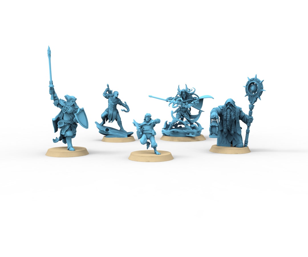 TTRPG Party Character BUNDLE - for Dnd, Pathfinder and Other Roleplay ...