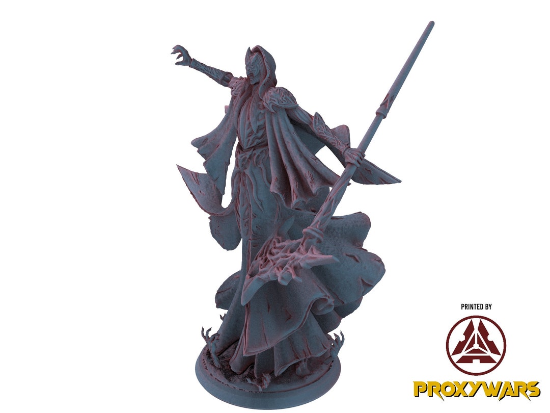 The Court Blood Enemy Necromancer 25 Mm, Creatures of Darkness, Ennemy ...