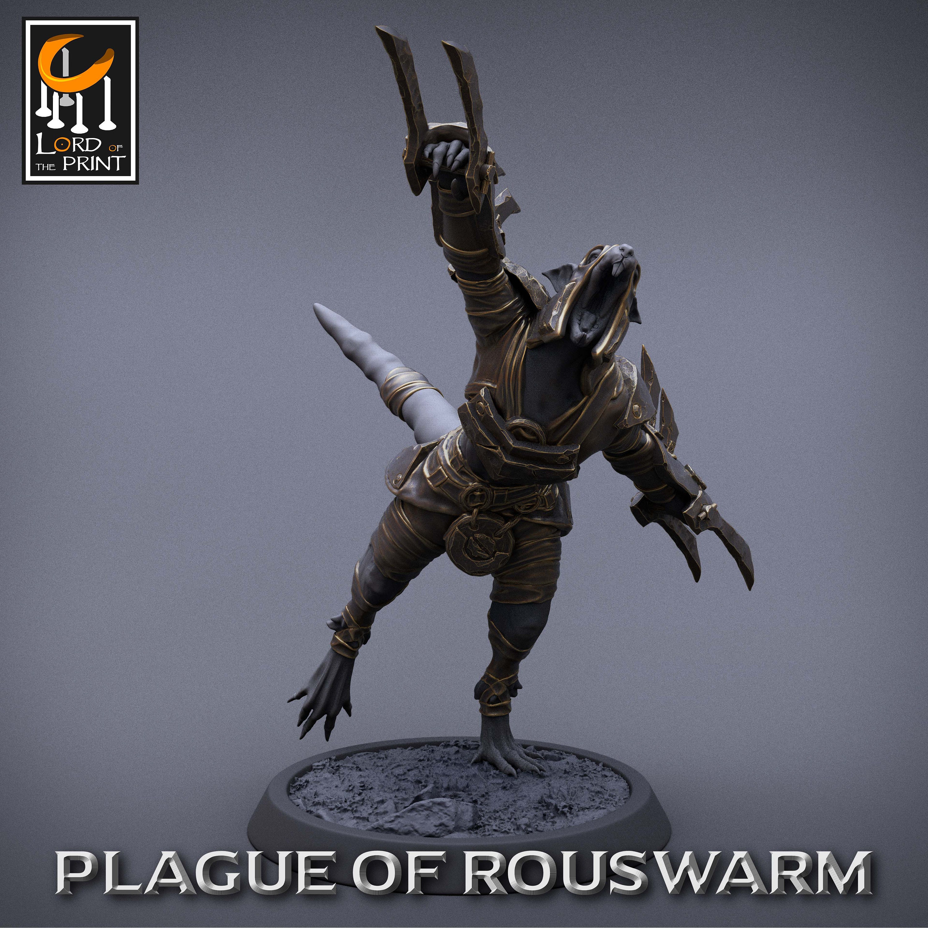 Rattigan - Rogue Infantry, Giant Rat of the Dirty Deep, Big Mouse ...