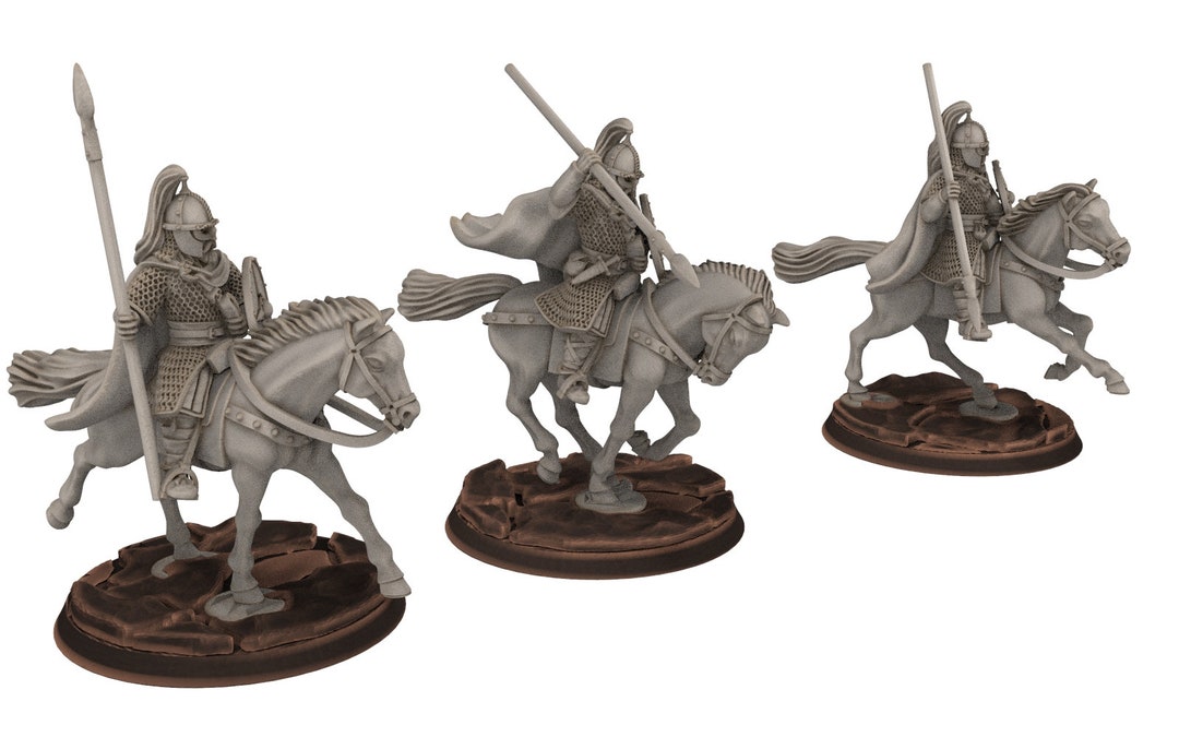 Rohan - King Guards Huscarls Cavalry - Medbury Miniatures - Etsy
