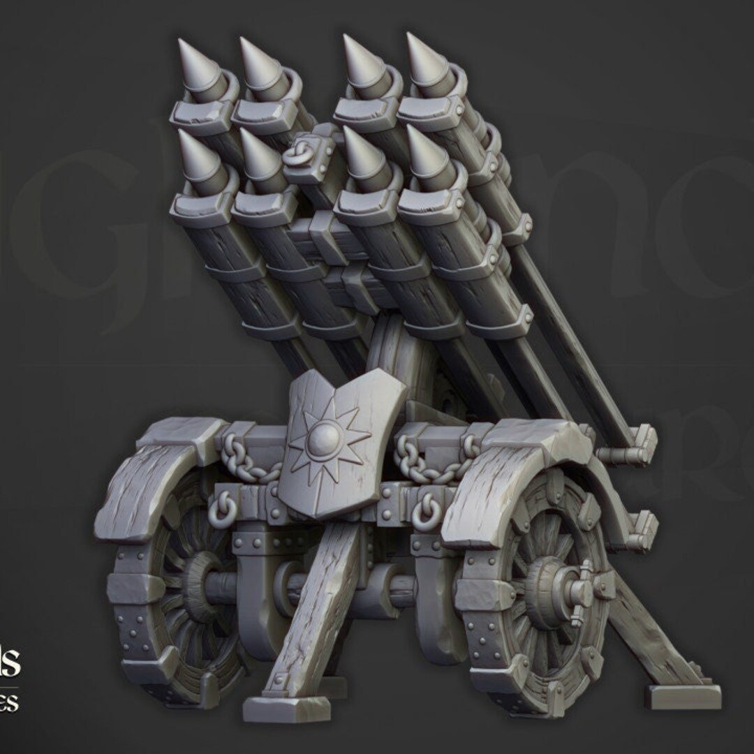 Imperial Fantasy Rocket Battery Imperial Troops - Etsy