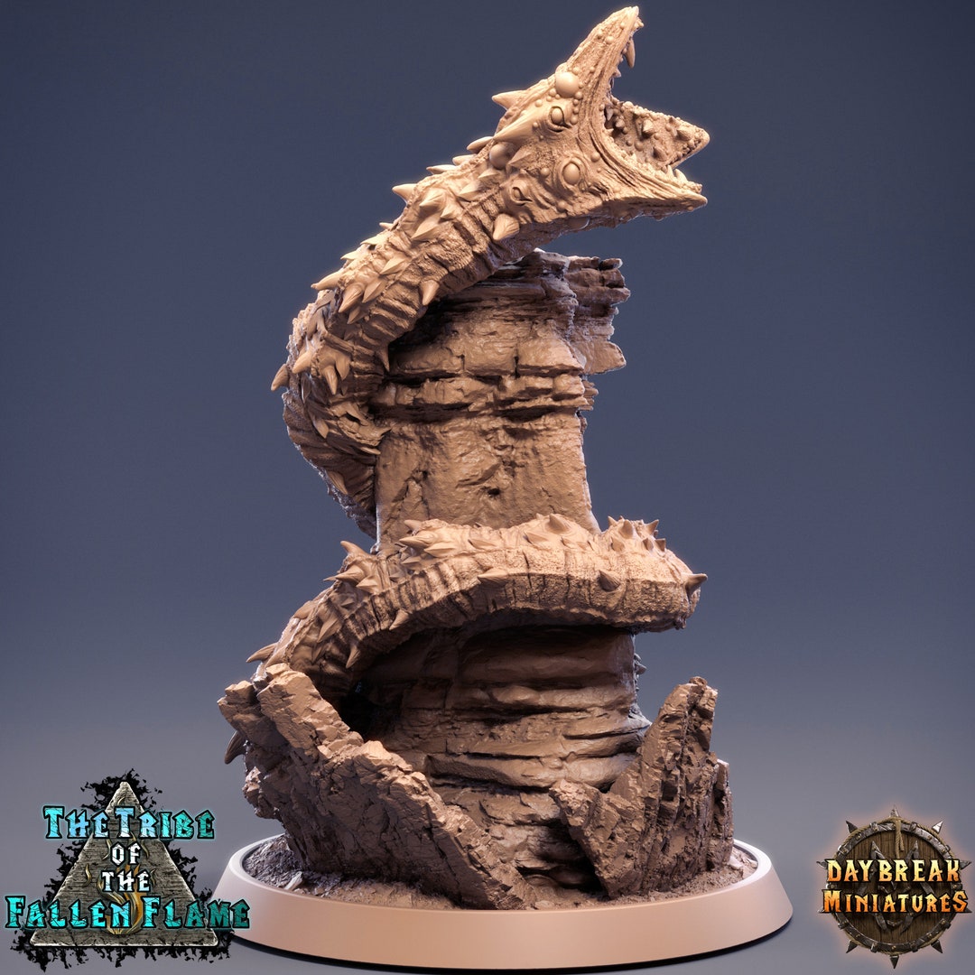 The Tribe of the Fallen Flame - Adult Dreadwriggler, Quest for Glory ...