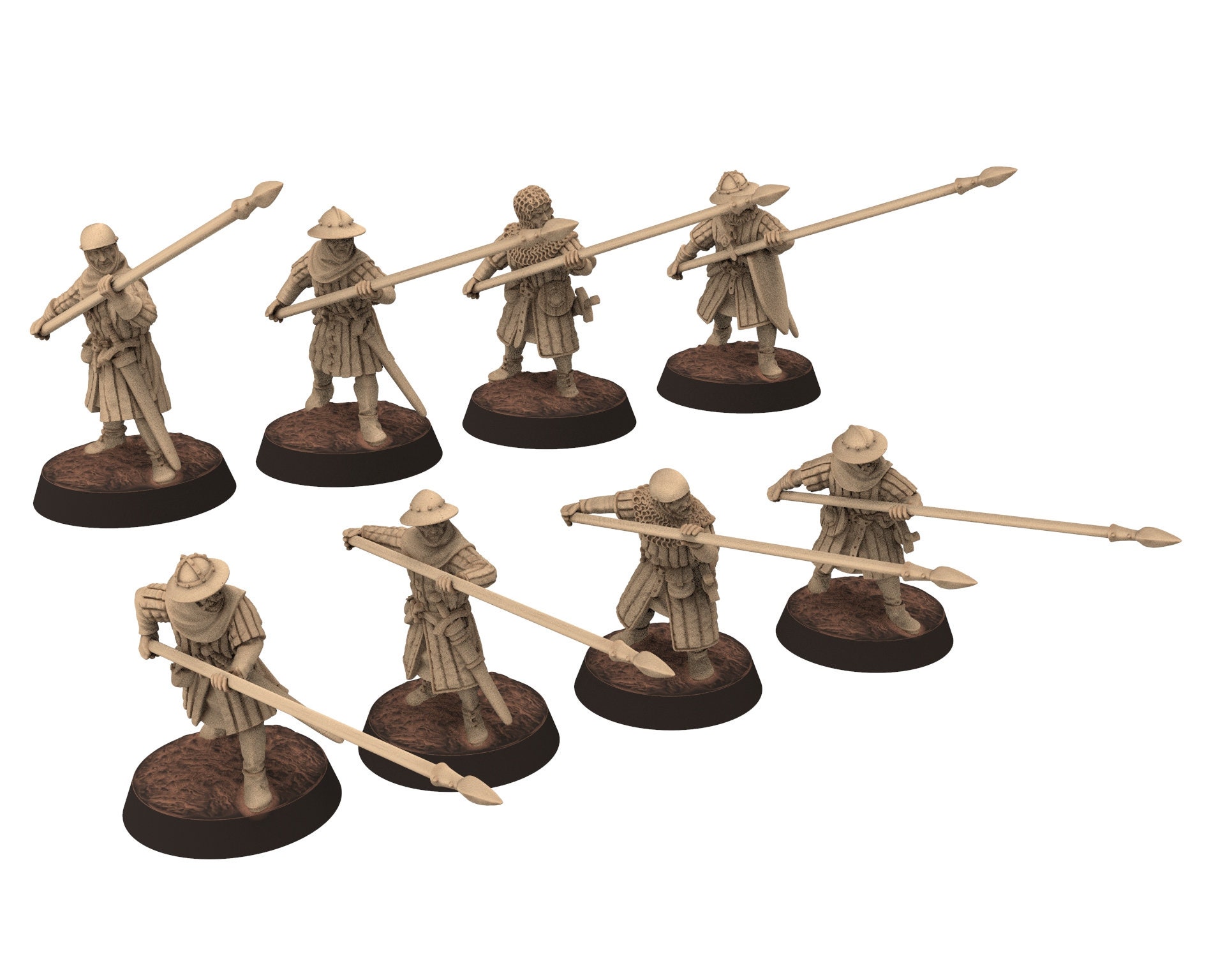 Medieval Scotland Scottish Pikemen 14th Century Generic - Etsy UK